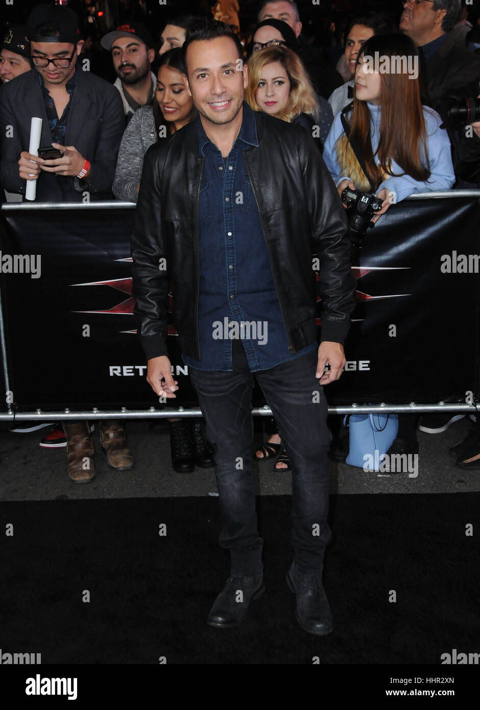 Hollywood, CA, USA. 19th Jan, 2017. Howie Dorough. Los Angeles premiere ...