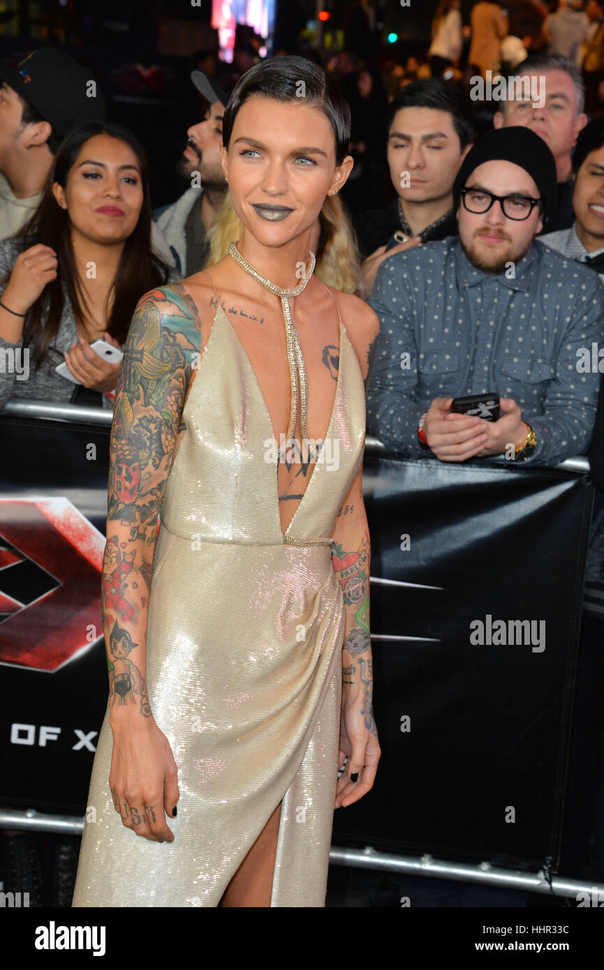 Los Angeles, USA. 19th Jan, 2017. Actress Ruby Rose at the Los Angeles ...