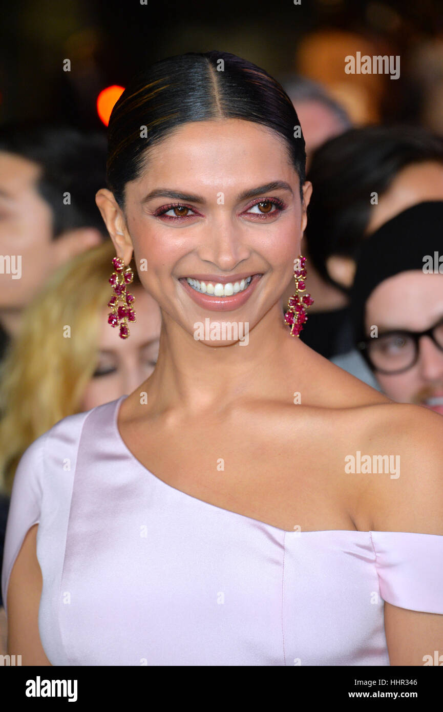 Los Angeles, USA. 19th Jan, 2017. Actress Deepika Padukone at the Los ...