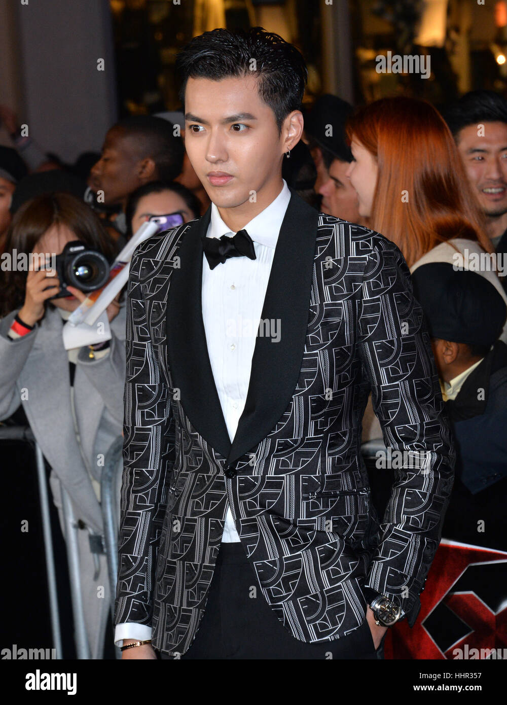 Los Angeles, USA. 19th Jan, 2017. Actor Kris Wu at the Los Angeles ...
