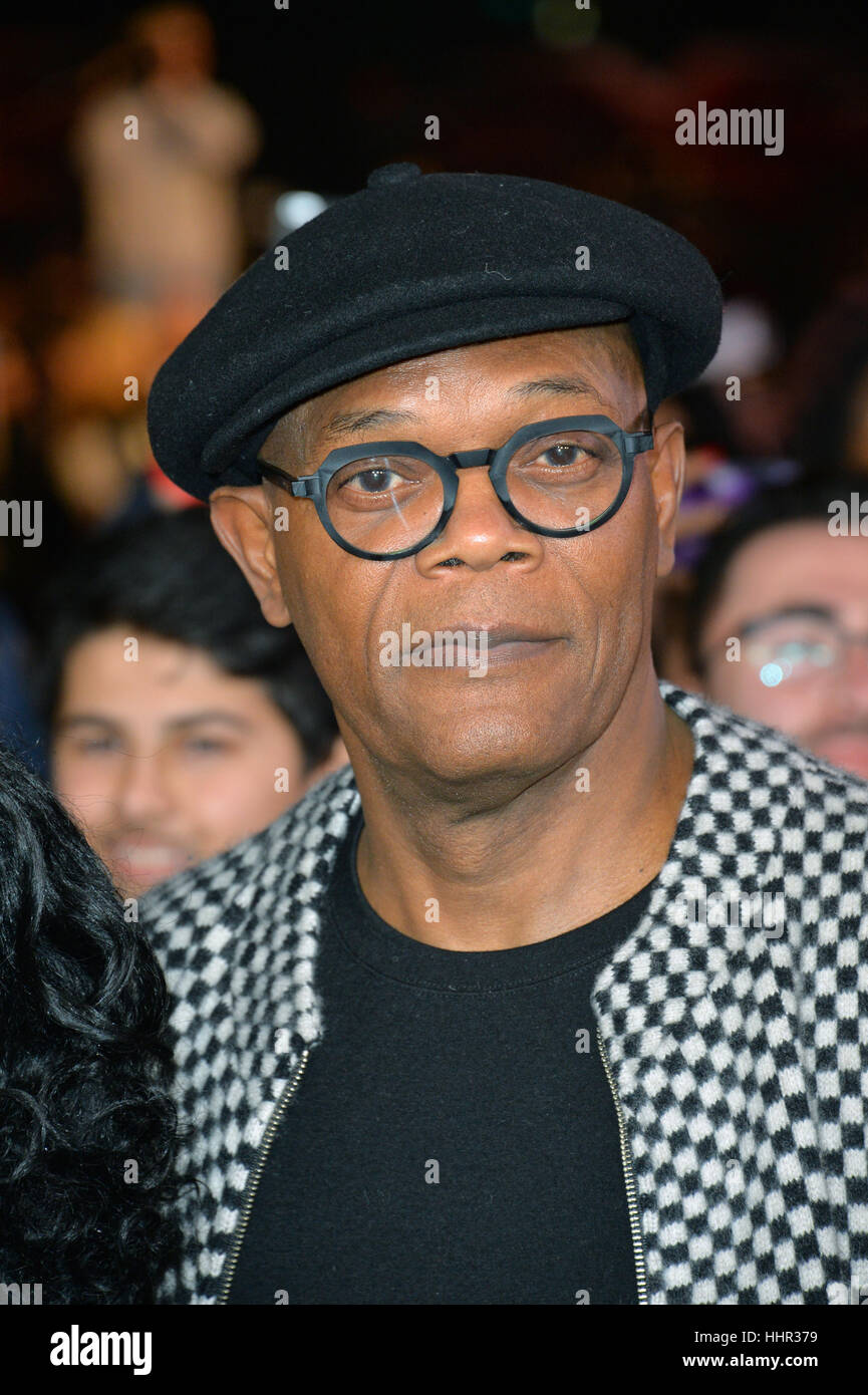 Los Angeles, USA. 19th Jan, 2017. Actor Samuel L. Jackson at the Los ...