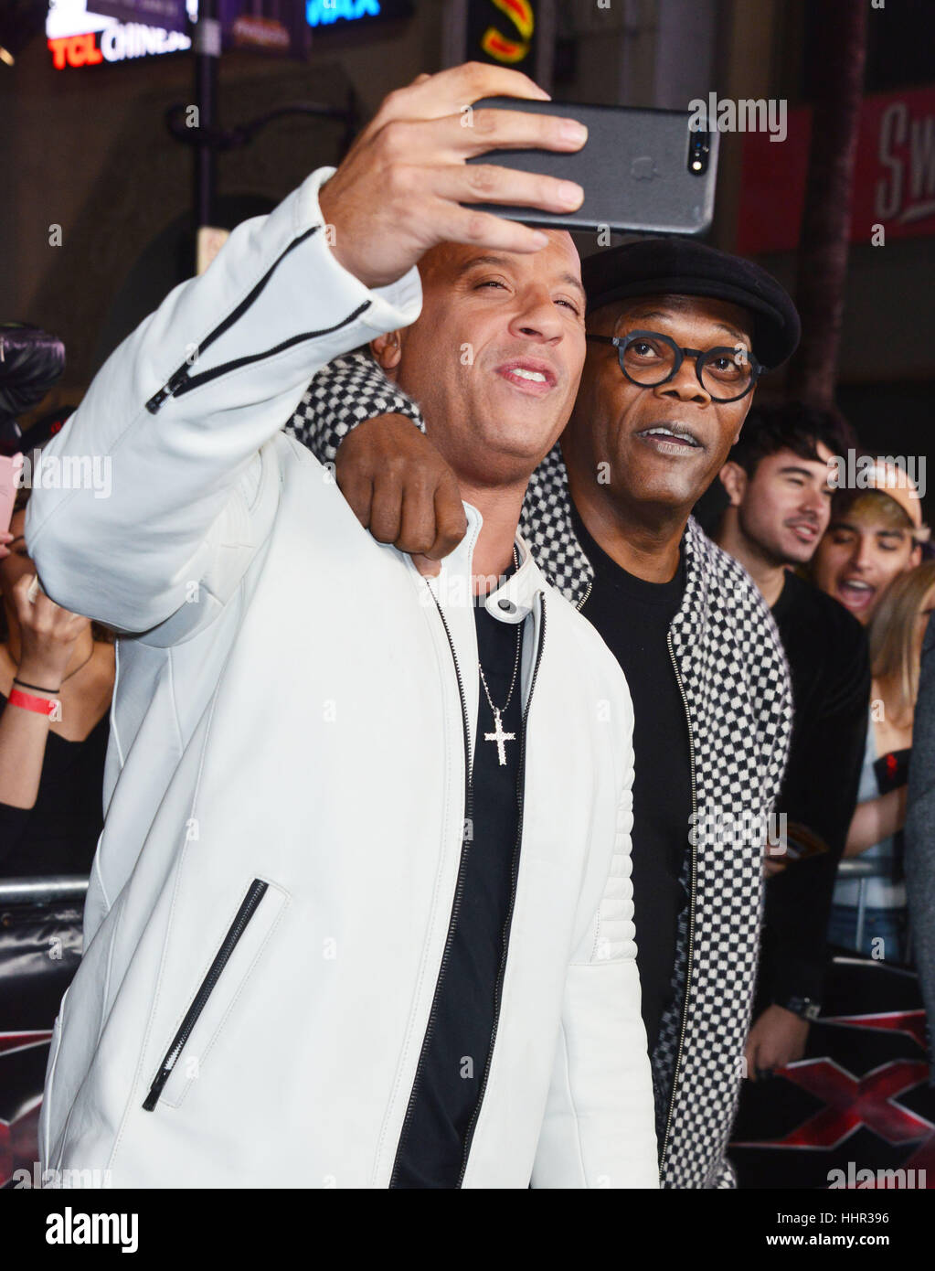 Los Angeles, USA. 19th Jan, 2017. a Vin Diesel, Samuel jackson 118 ...