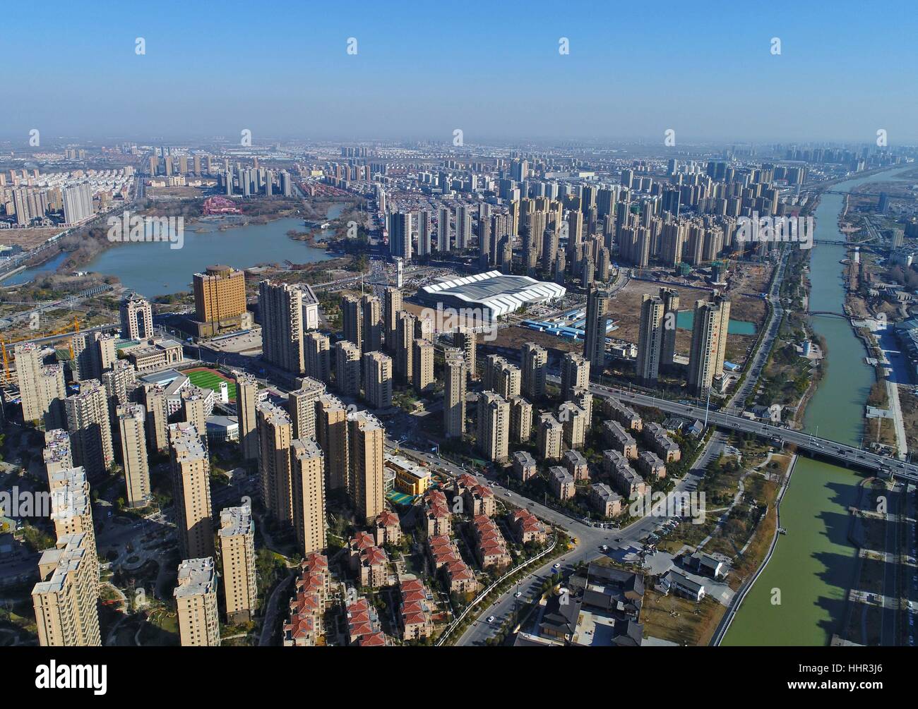 January 14, 2017 - Huai'An, Huai'an, China - Huai'an, CHINA-January 14 ...