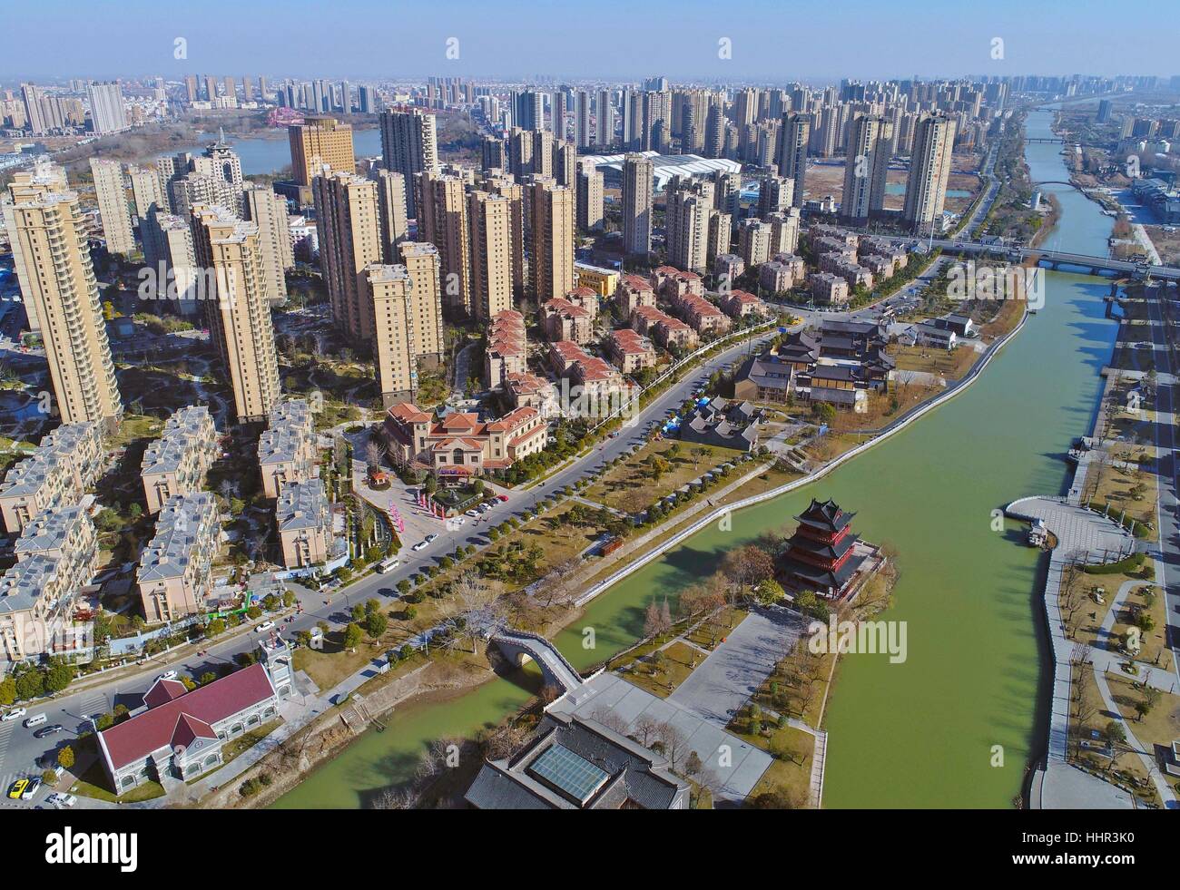 January 14, 2017 - Huai'An, Huai'an, China - Huai'an, CHINA-January 14 ...