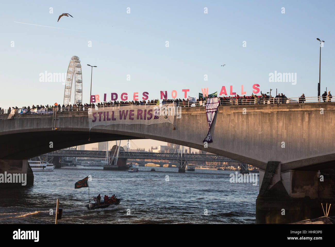 Waterloo bridge banner hi-res stock photography and images - Alamy
