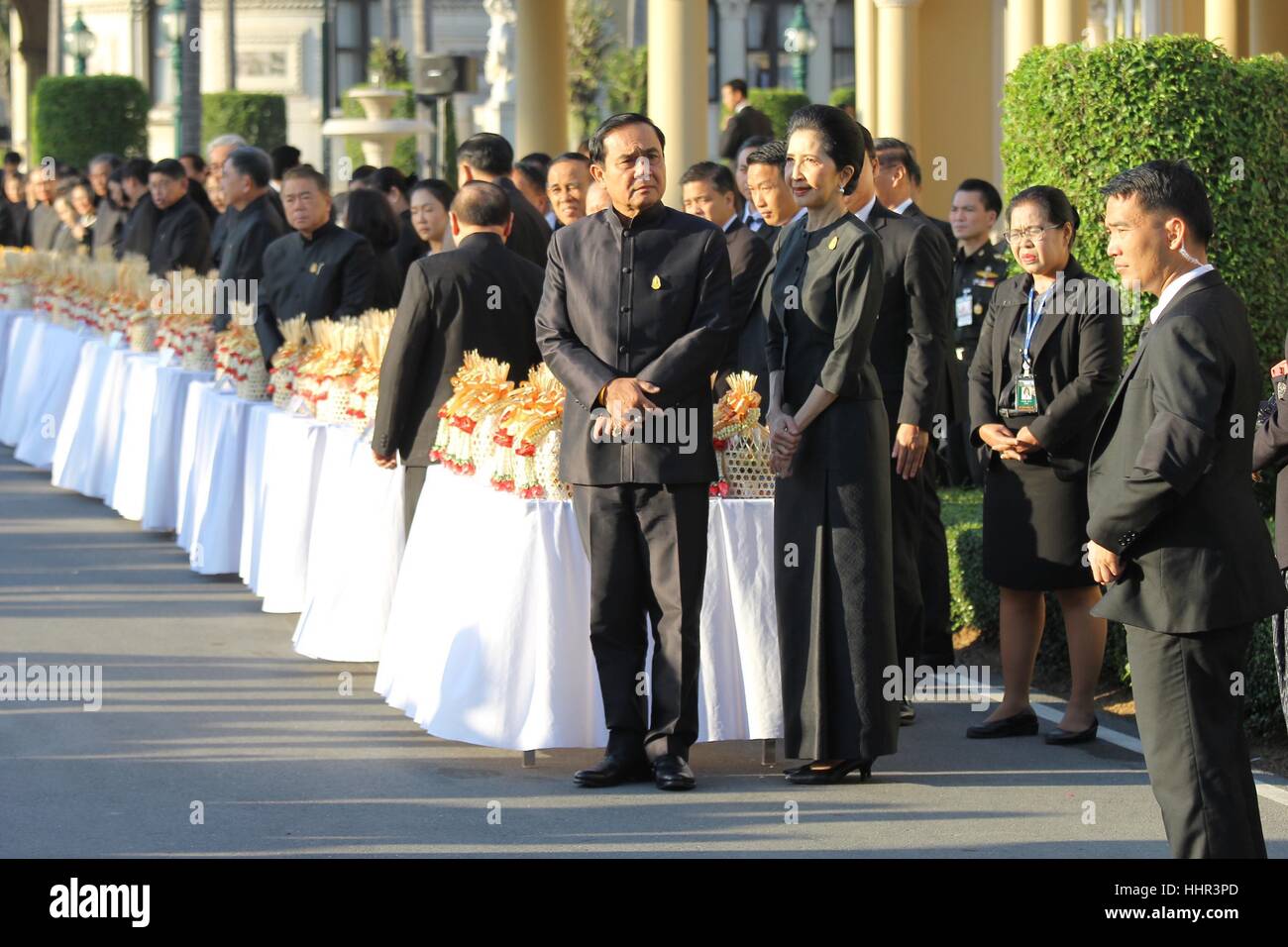 Bangkok, Thailand. 20th Jan, 2017. Thai Prime Minister Prayuth Chan ...