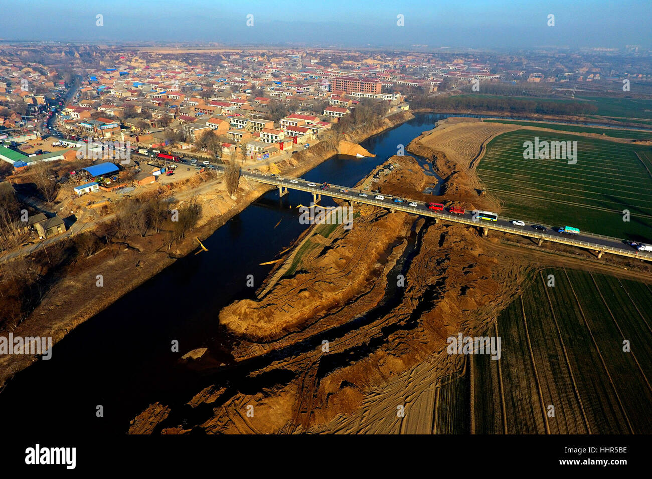 Yuncheng, China's Shanxi Province. 20th Jan, 2017. Transportation of ...