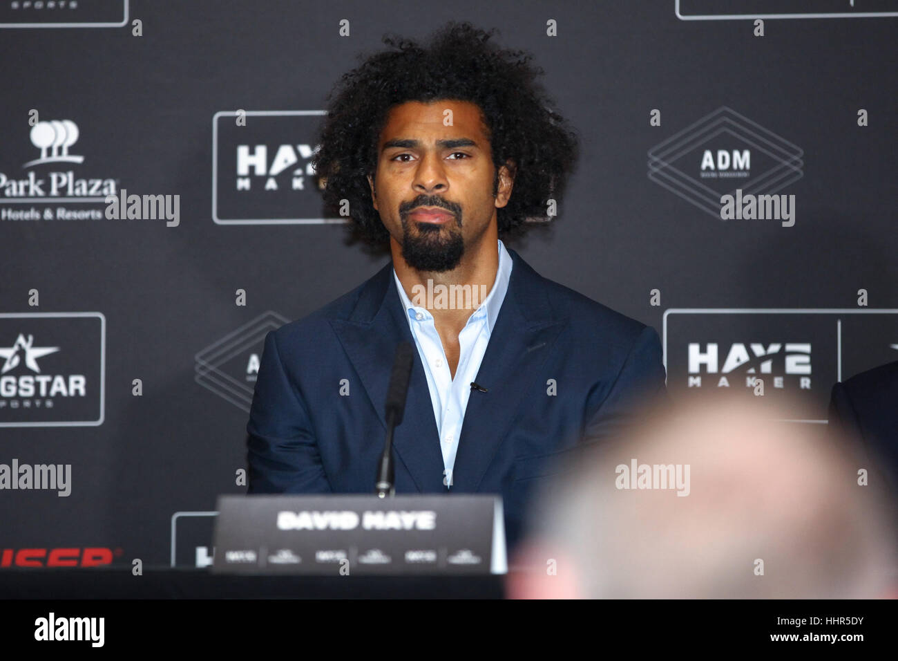 David haye boxer hi-res stock photography and images - Alamy