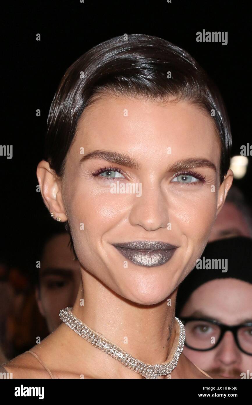 Los Angeles, California, USA. 19th Jan, 2017. Ruby Rose at arrivals for ...
