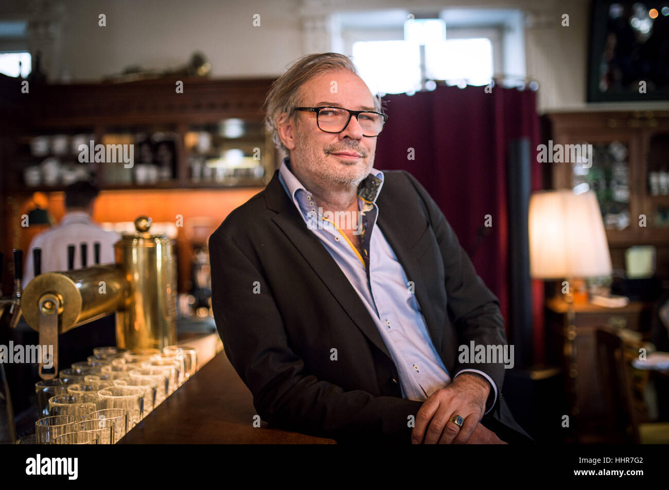 Director and actor Leander Haussmann, as seen at a press lunch of the ...