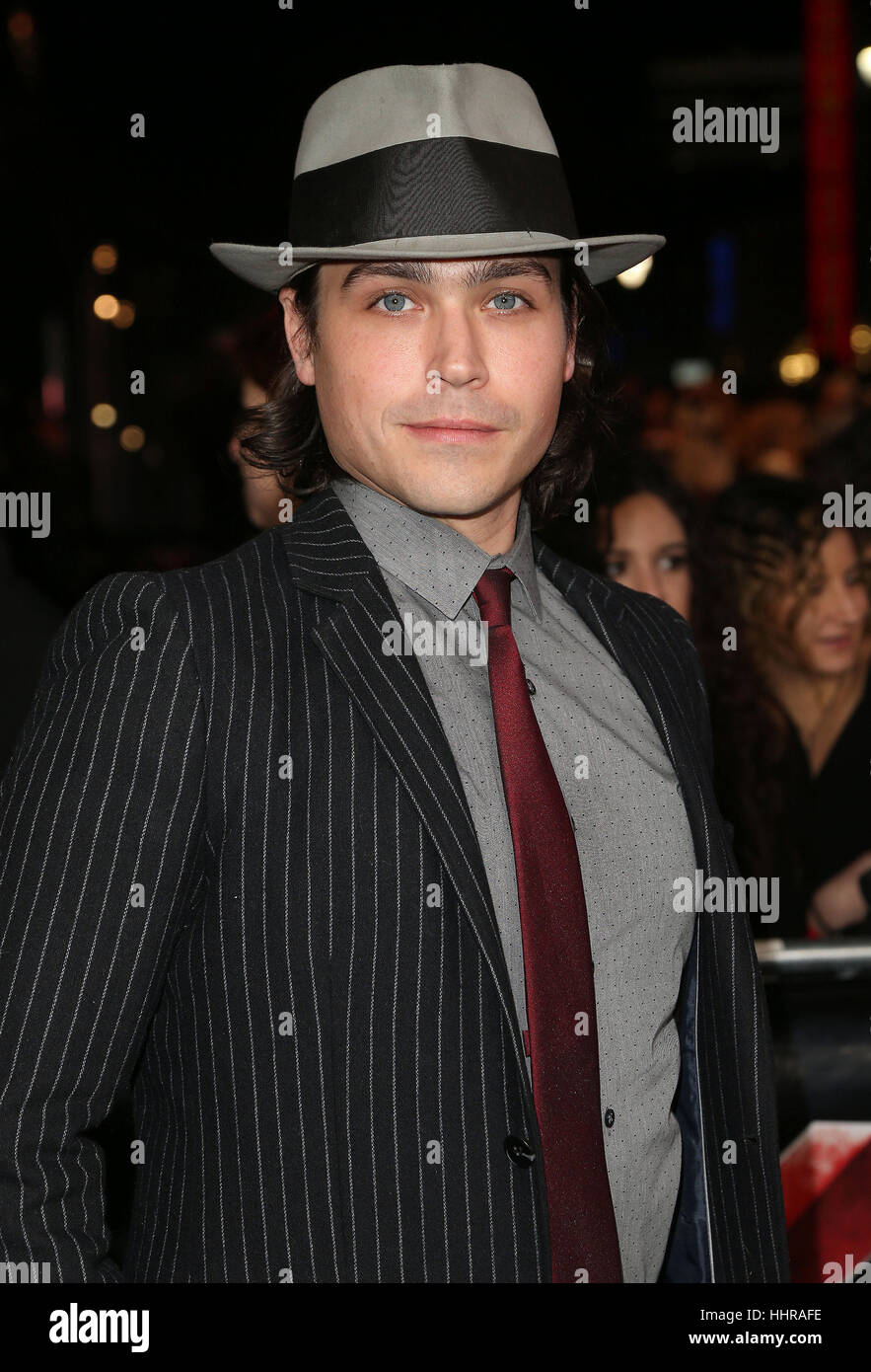 Hollywood, USA. 19th Jan, 2017. Logan Huffman seen attending the 'xXx ...