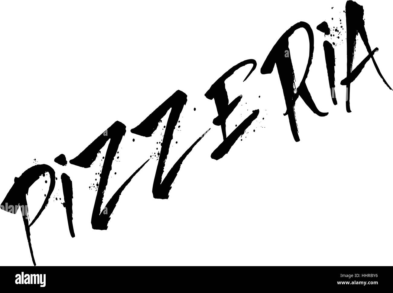 Pizza sign naples Stock Vector Images - Alamy