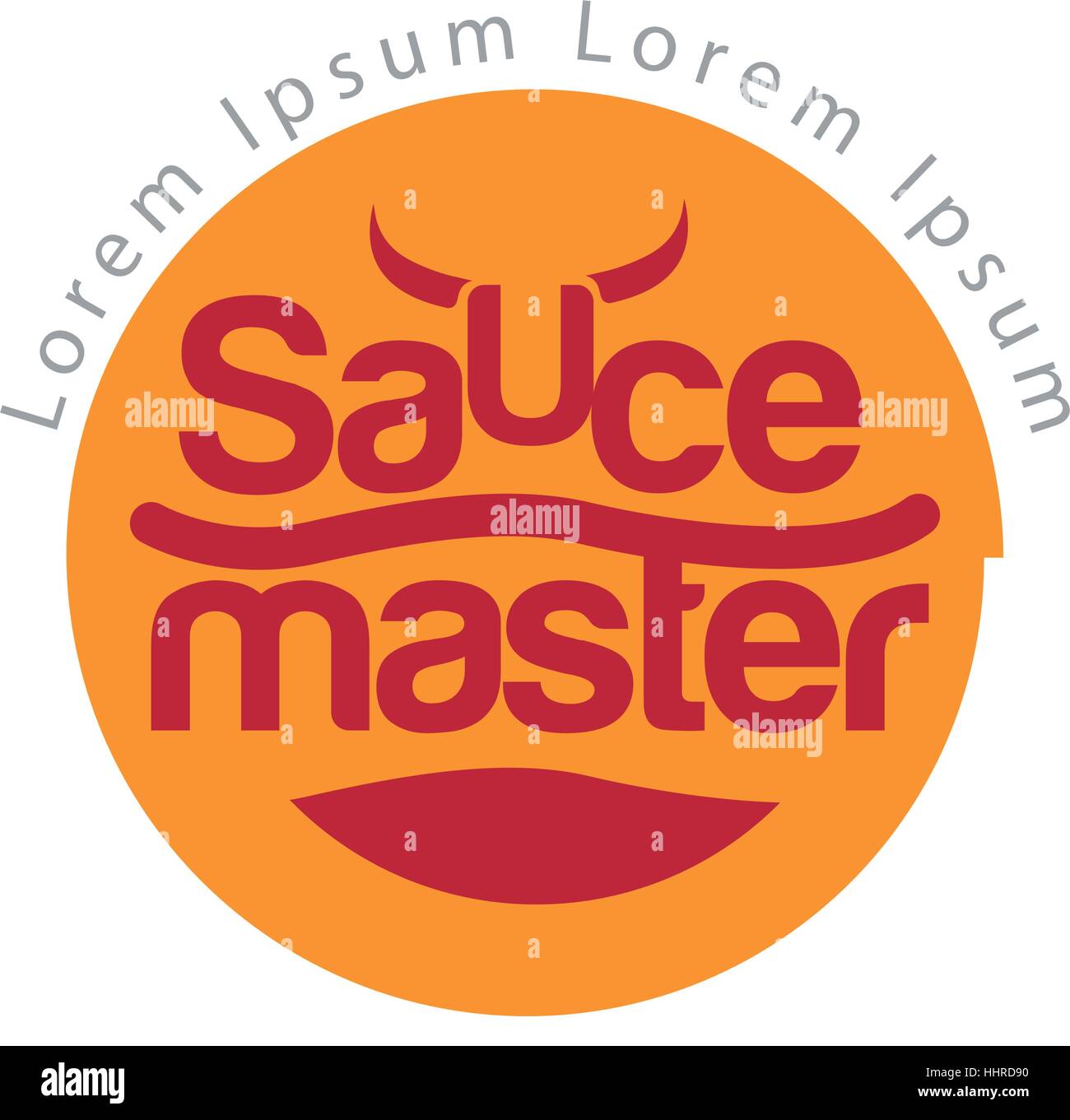 Sauce Master Logo Concept Design Stock Vector Image & Art - Alamy