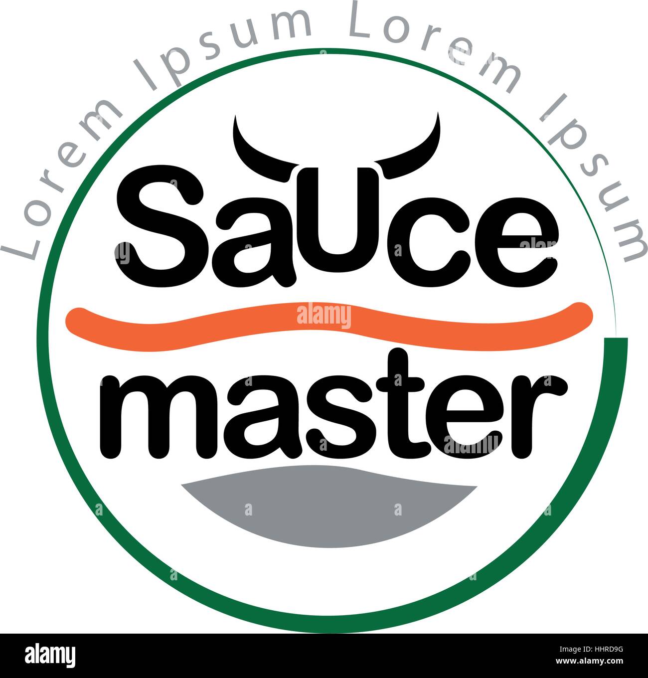 Sauce Master Logo Concept Design Stock Vector Image & Art - Alamy