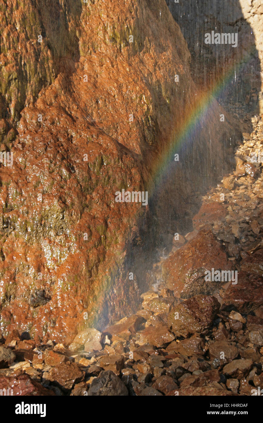 rainbow at cliff Stock Photo - Alamy