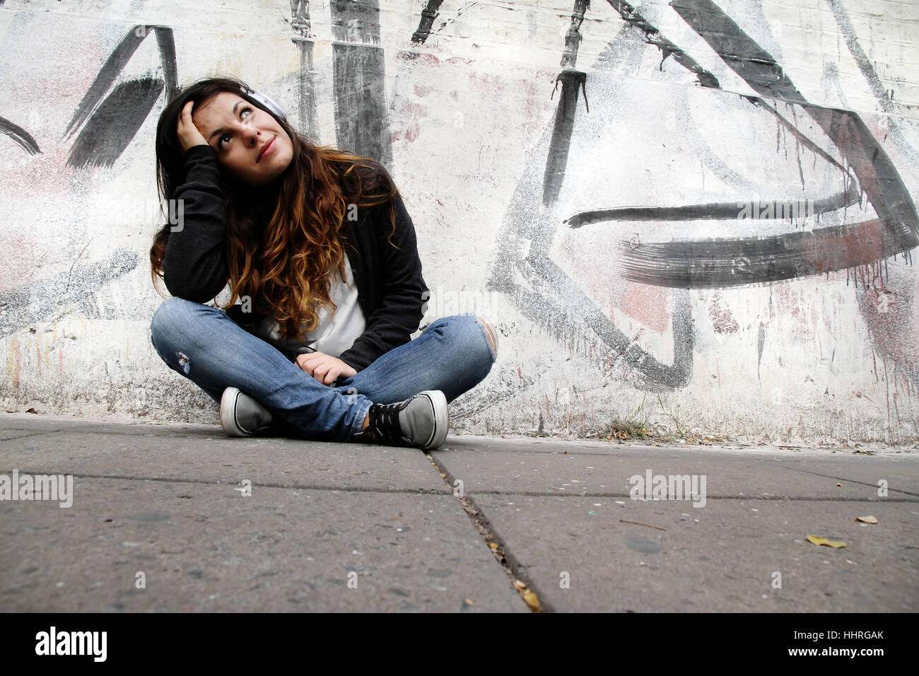 woman, wait, waiting, legs, beautiful, beauteously, nice, listen, city ...