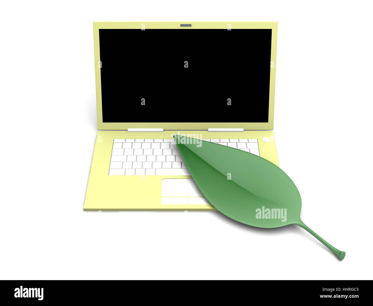 laptop, notebook, computers, computer, PC, leaf, environment ...