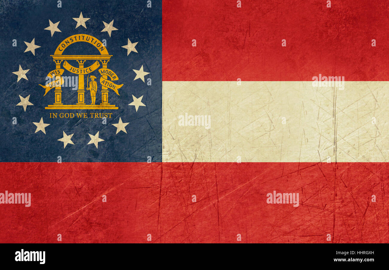 emblem, usa, america, illustration, flag, georgia, destination, element ...