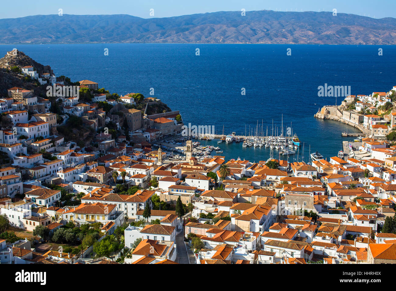 Beautiful hydra island hi-res stock photography and images - Alamy