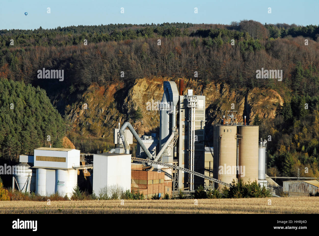 work, factory, cement works, cement, building, buildings, tower ...