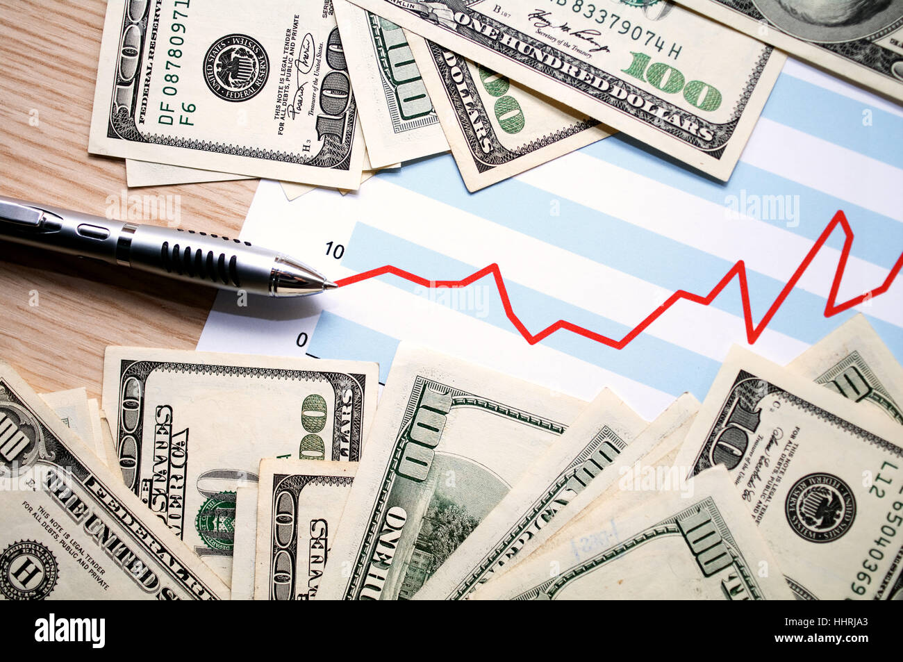 finance, graph, money, economy, dollar, dollars, desk, macro, close-up ...