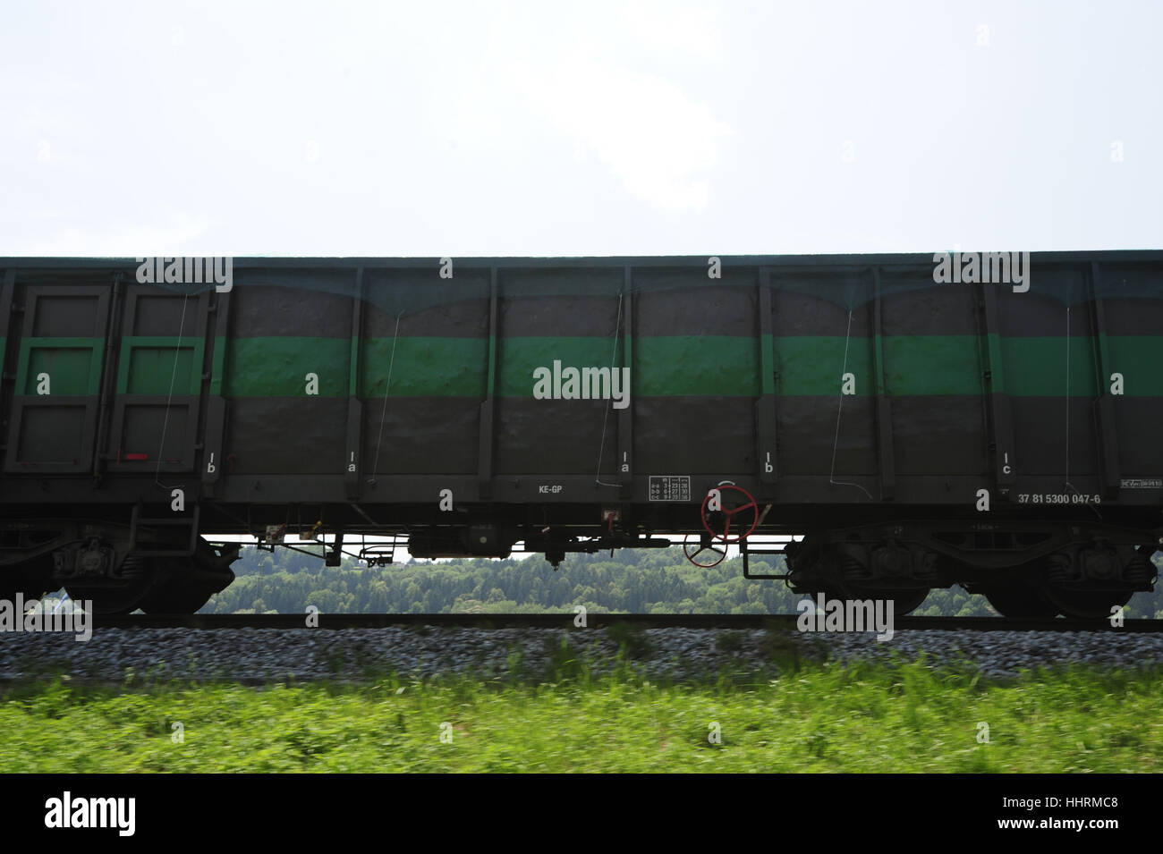 Train goods wagon hi-res stock photography and images - Alamy