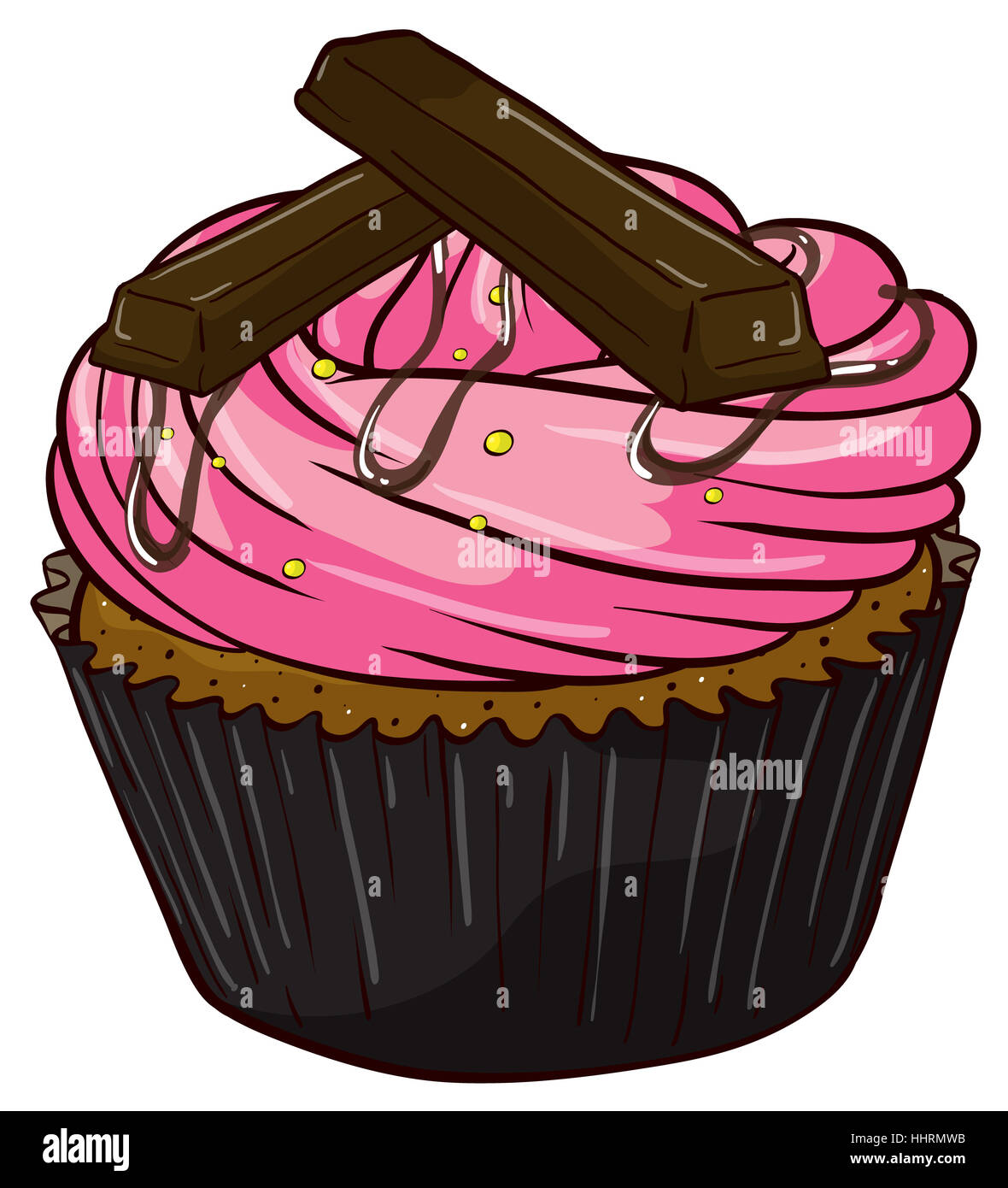 comic, illustration, cartoon, food, aliment, bread, object, single ...