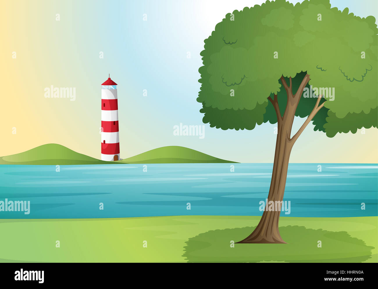 comic, illustration, cartoon, blue, tower, danger, beautiful ...