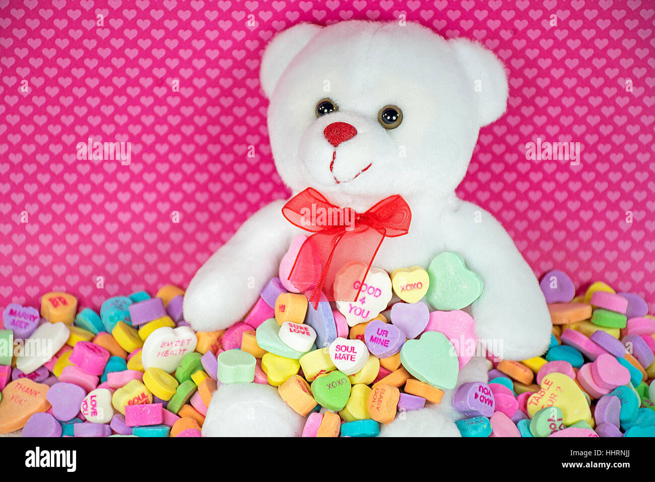 Teddy heart hi-res stock photography and images - Alamy