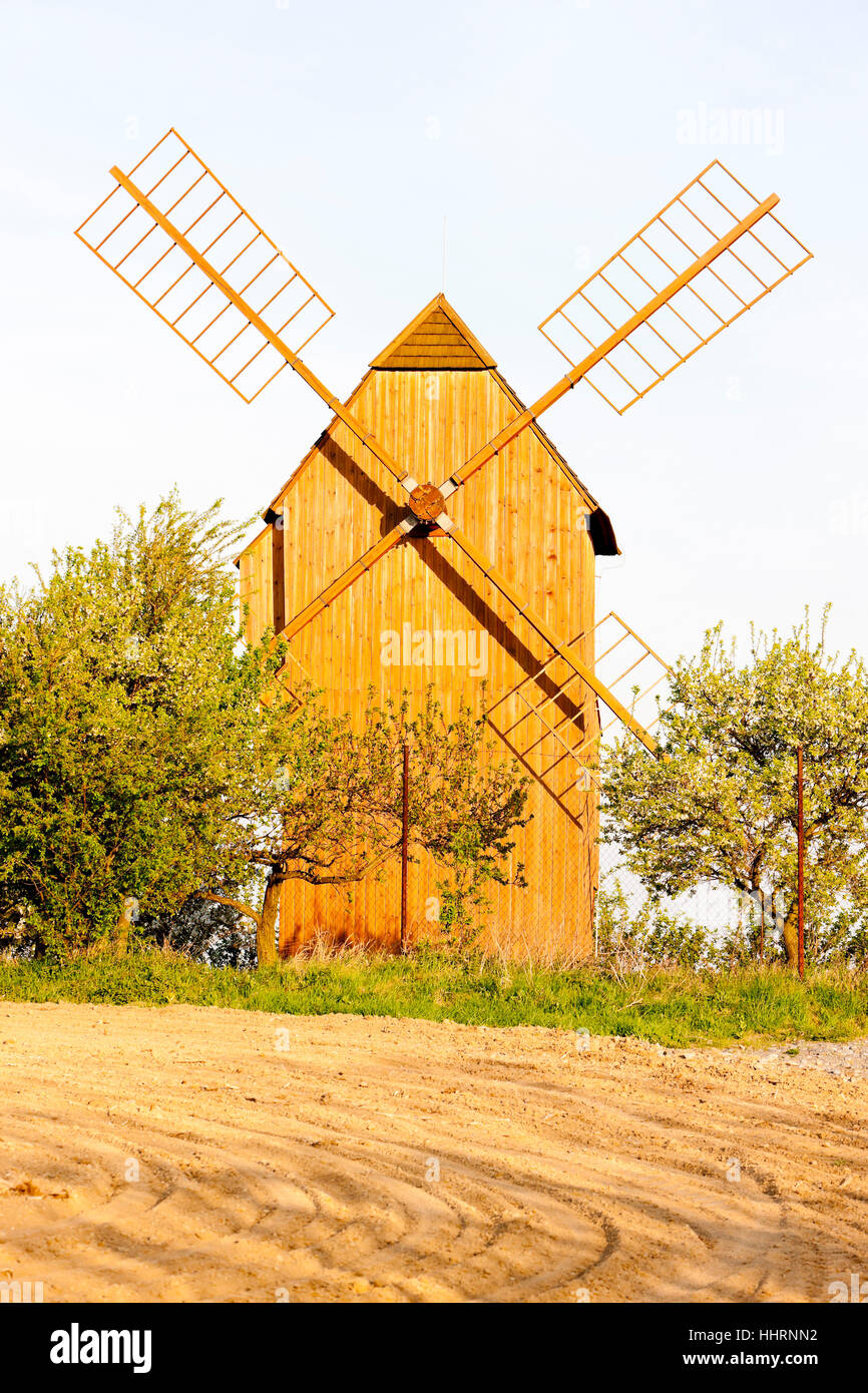 europe, windmill, style of construction, architecture, architectural ...