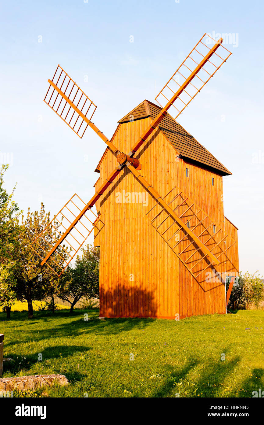 europe, windmill, style of construction, architecture, architectural ...