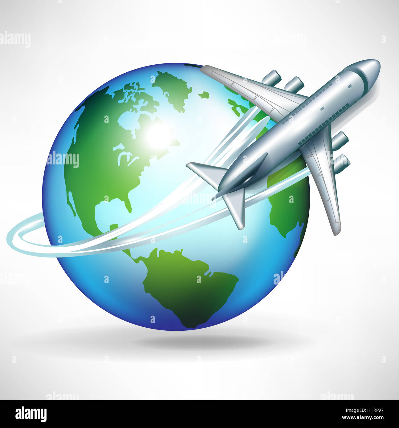 Plane circling air hi-res stock photography and images - Alamy