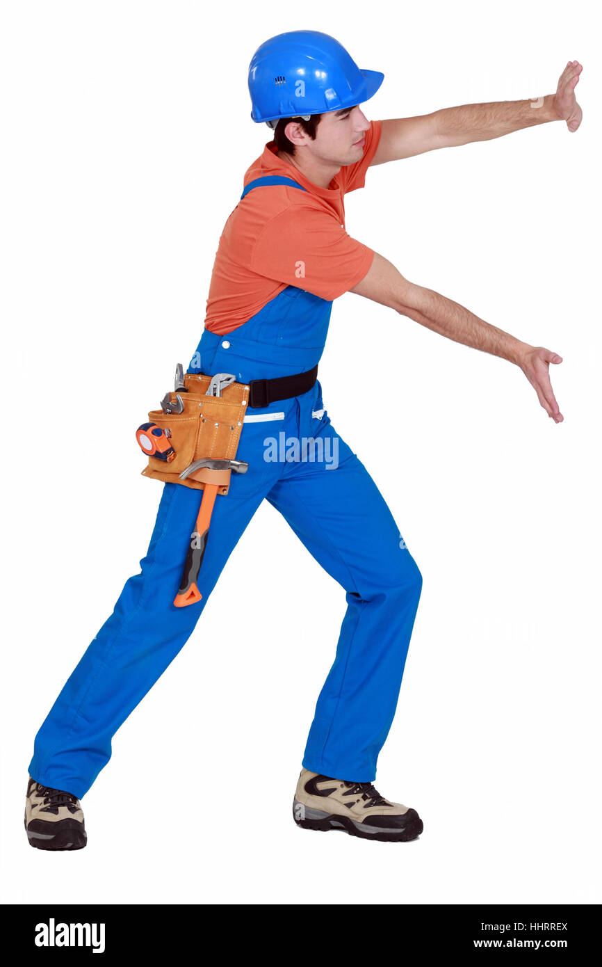 Human barricade Cut Out Stock Images & Pictures - Alamy