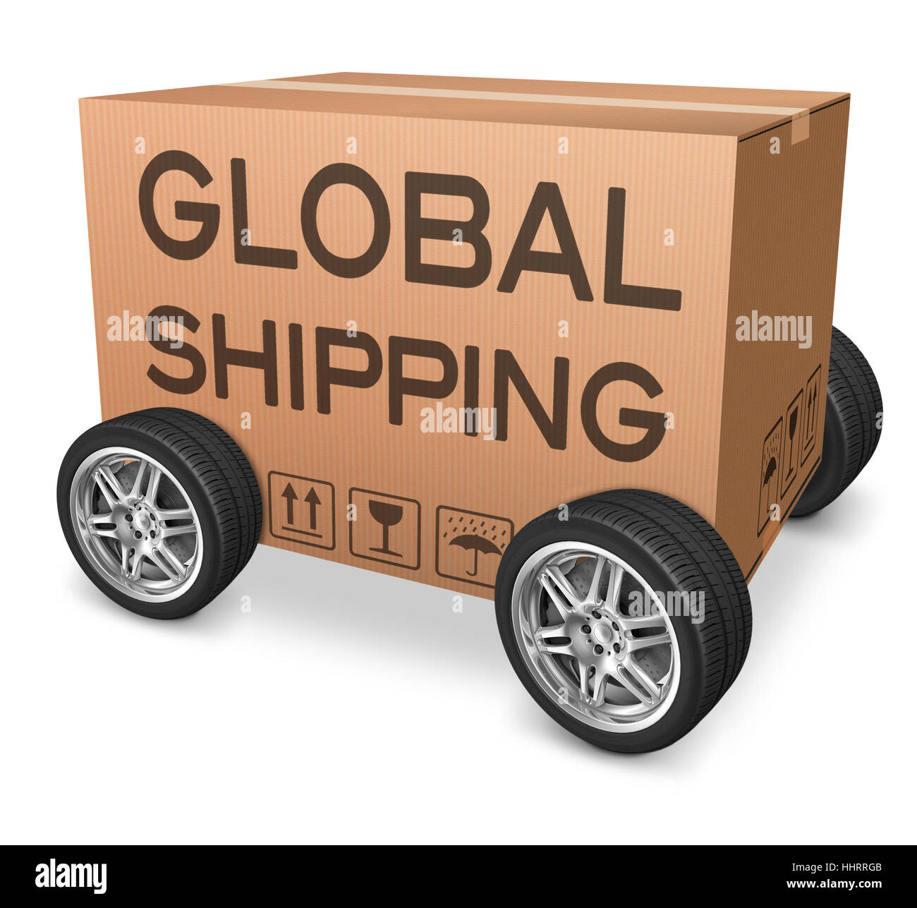 isolated, logistics, package, box, boxes, import, export, worldwide ...
