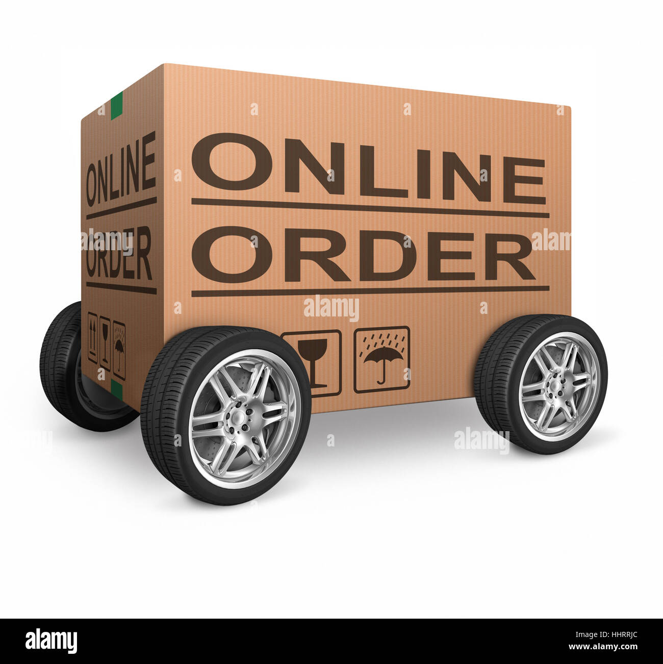 order, package, here, packet, parcel, order, isolated, model, design ...