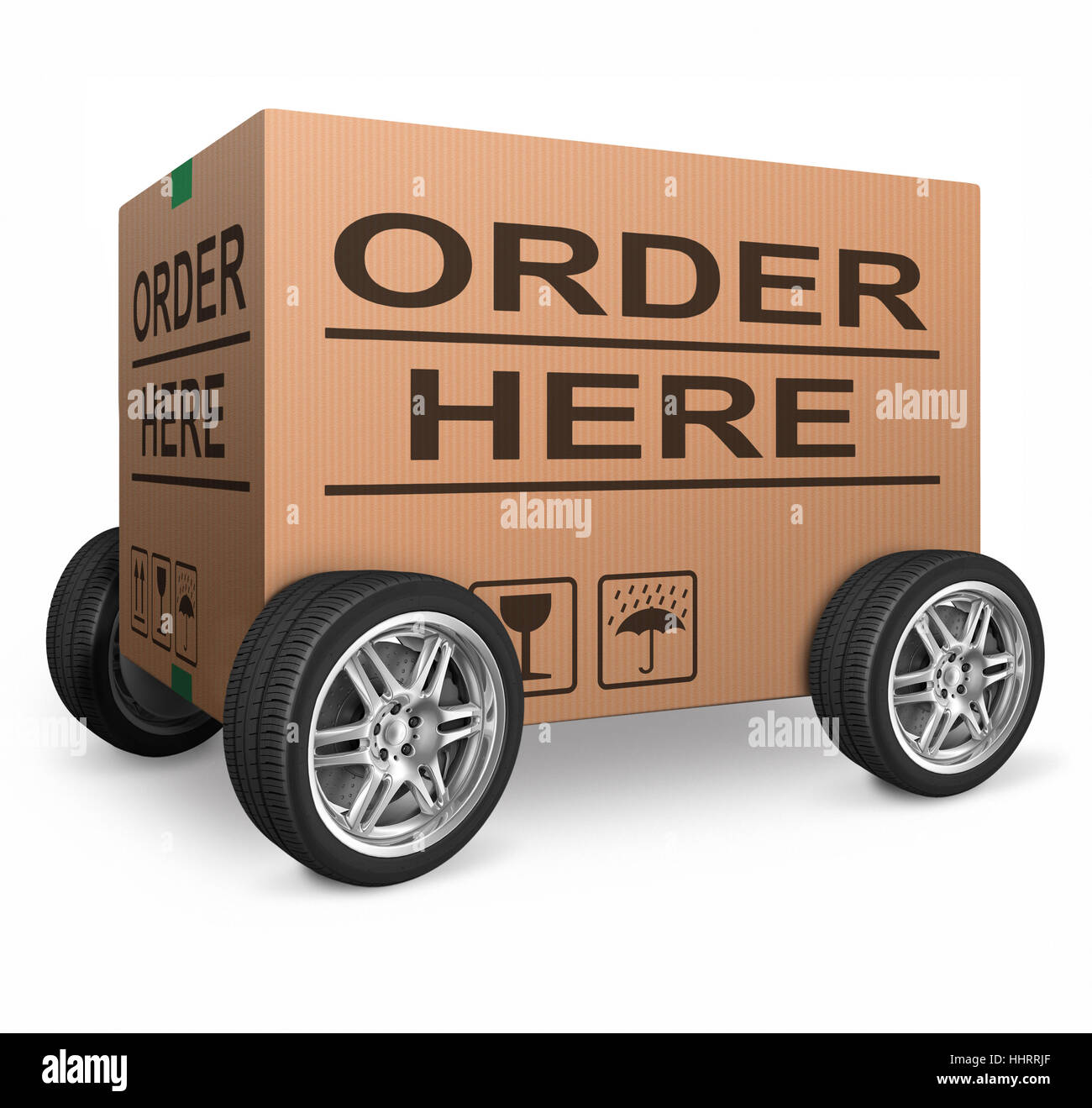 Order now box hi-res stock photography and images - Alamy