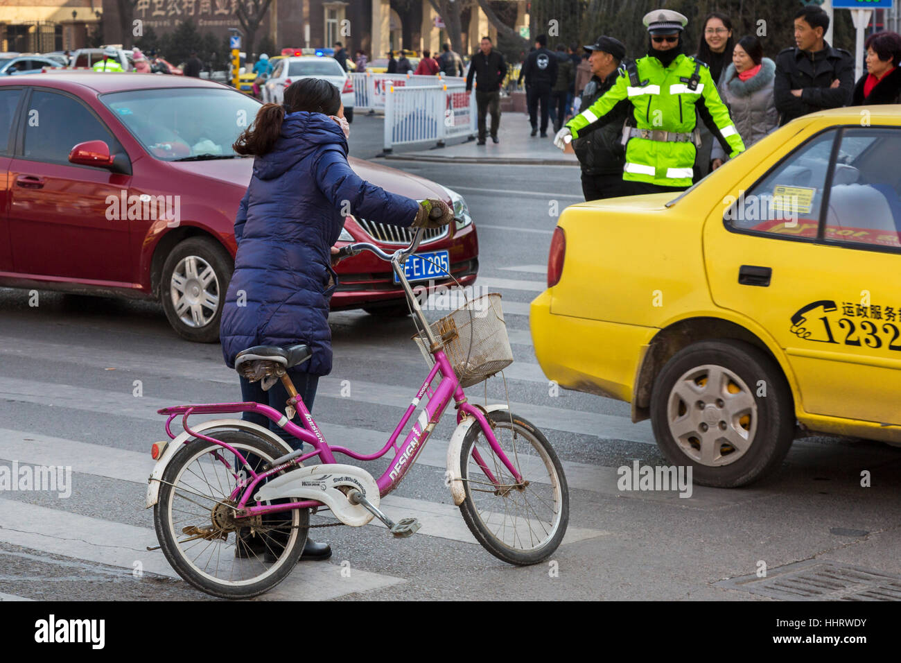 China chinese police car in hi-res stock photography and images - Alamy