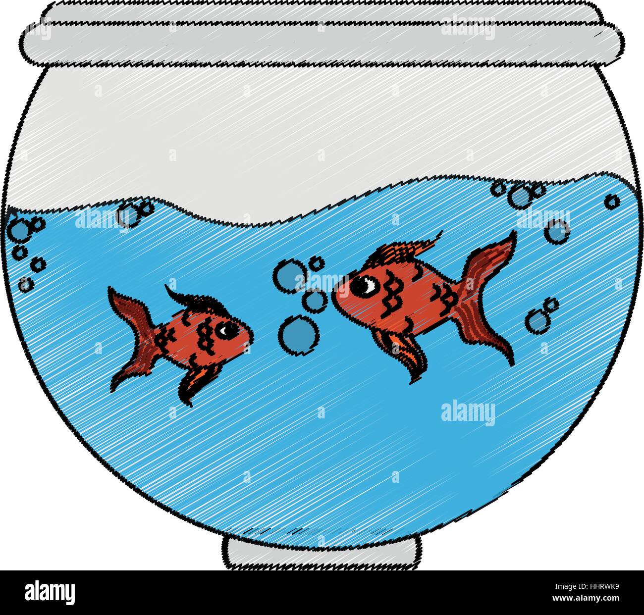 Fishbowl Stock Vector Images - Alamy