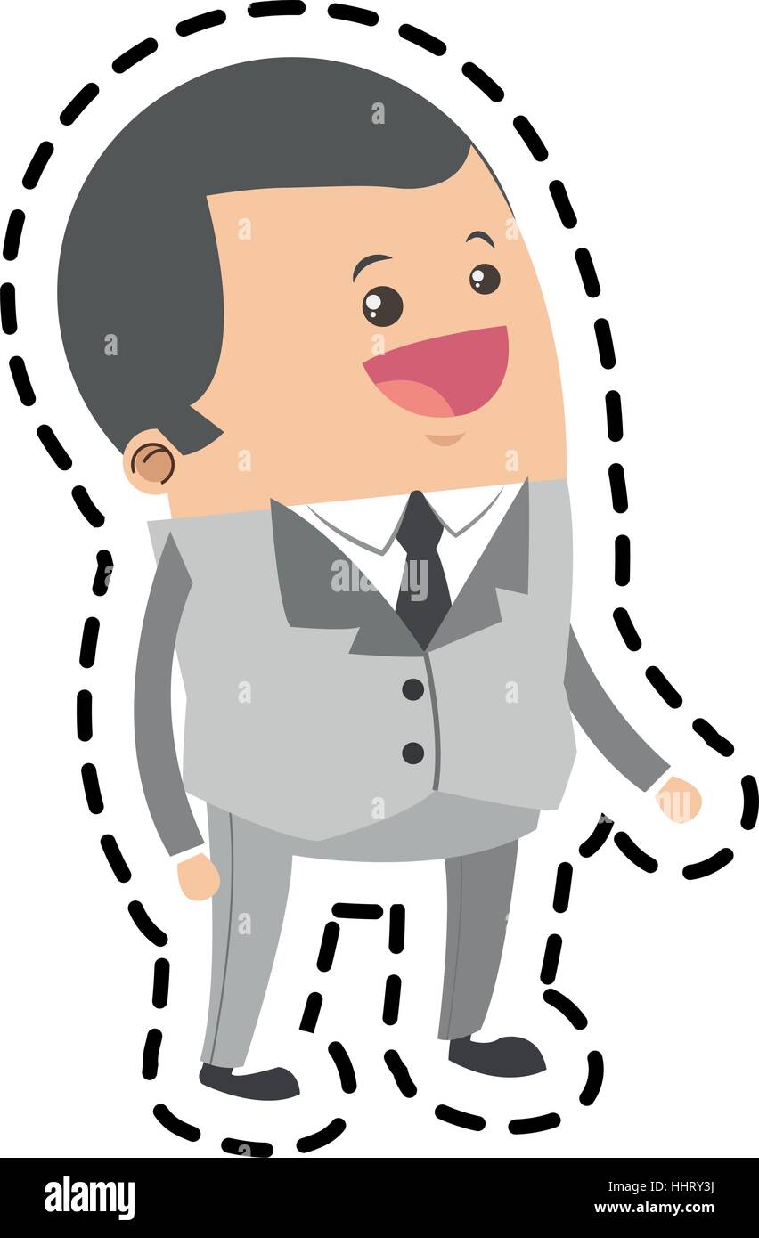 Businessman cartoon icon Stock Vector Image & Art - Alamy
