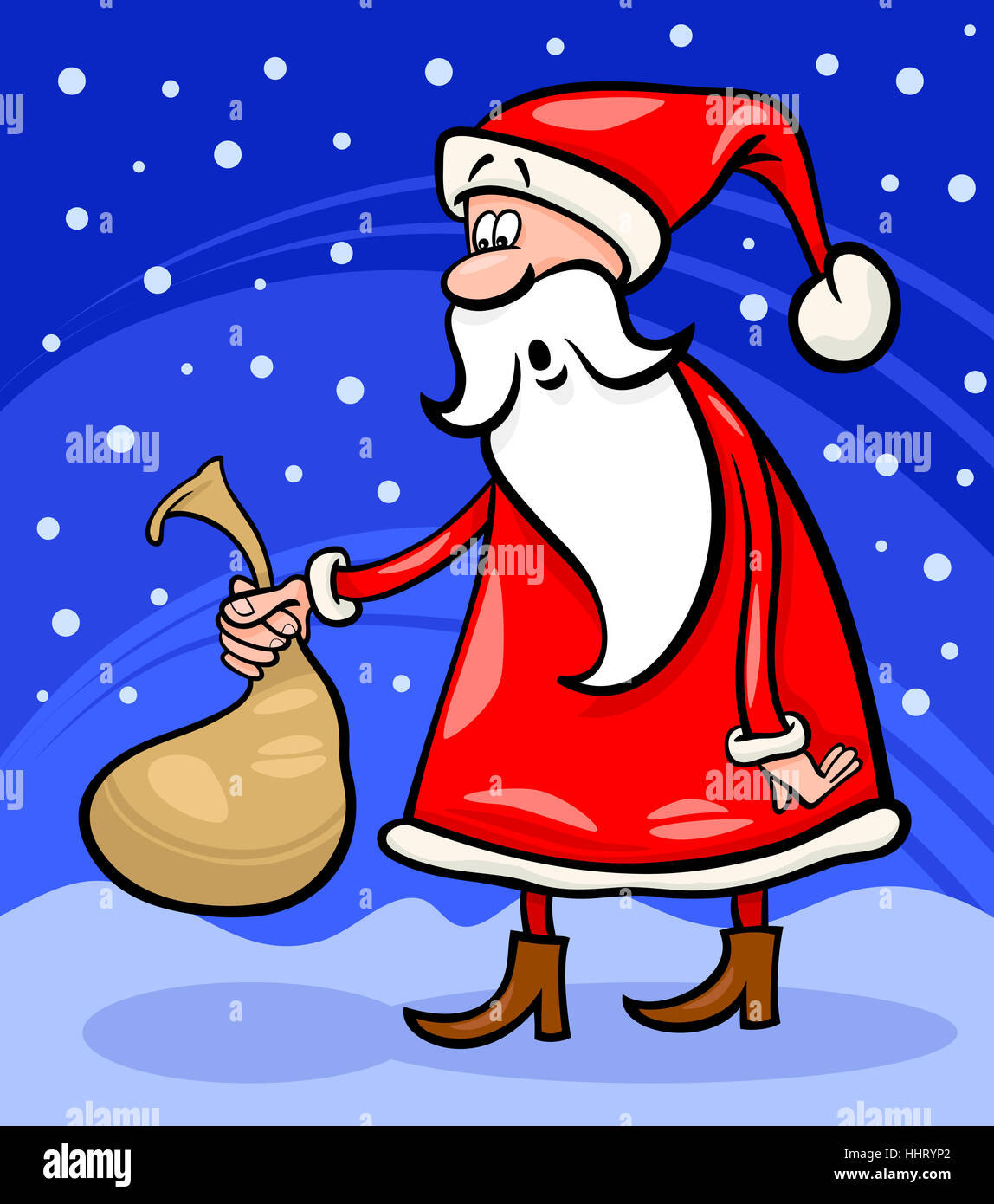 Sad christmas cartoon hi-res stock photography and images - Alamy