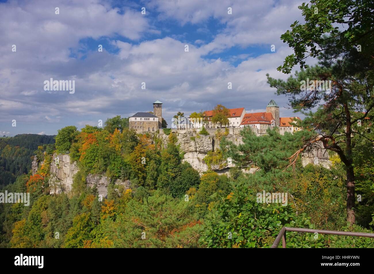 hohnstein castle - hohnstein castle 03 Stock Photo - Alamy