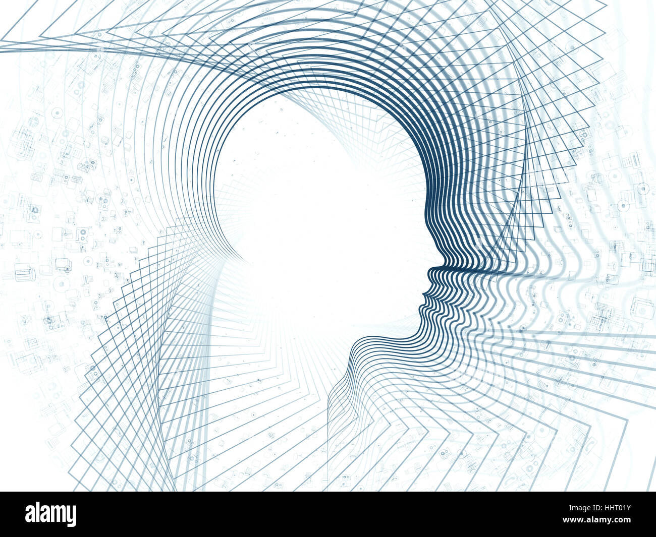 profile, calculation, arrangement, composition, space, face, human ...