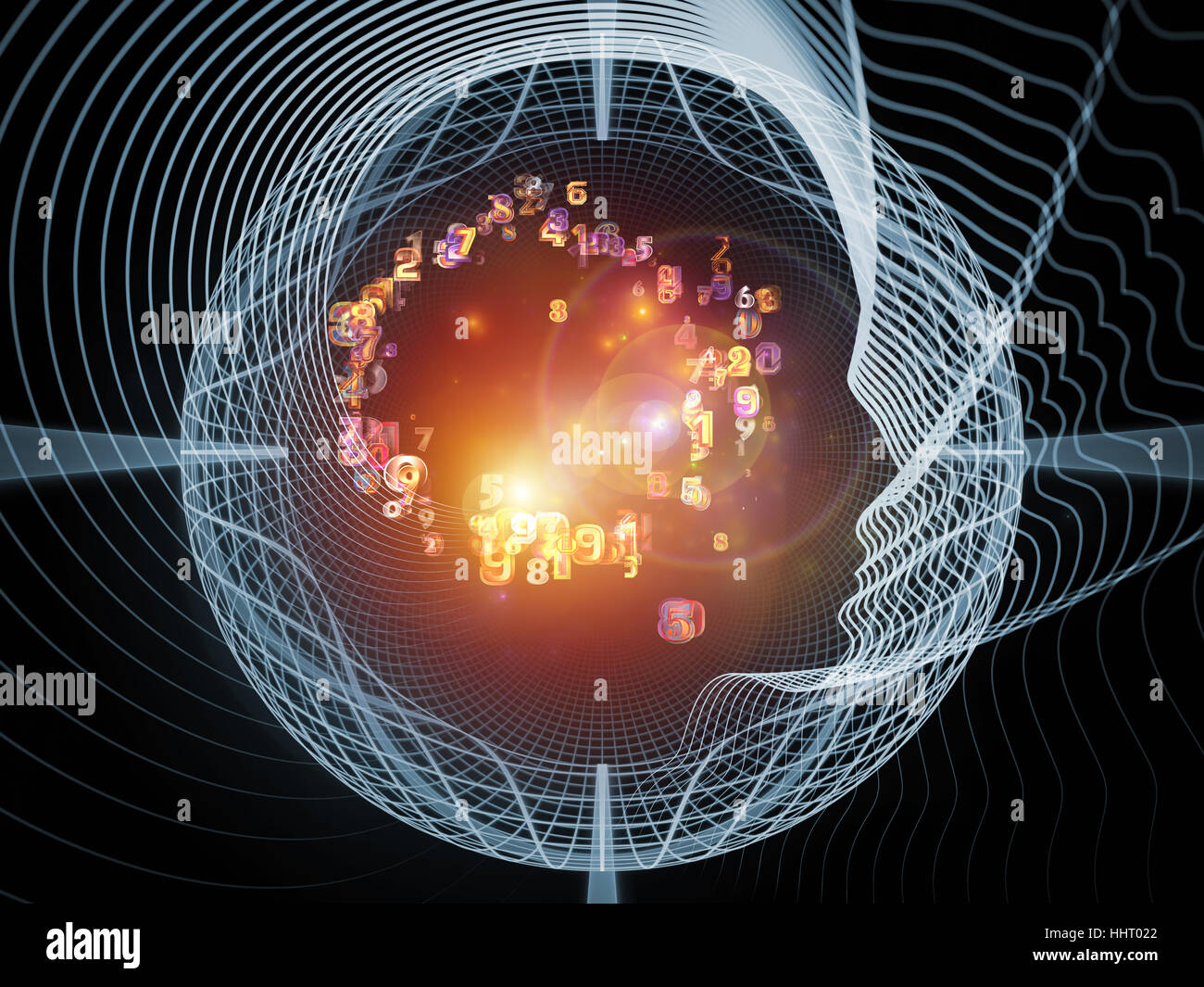 profile, calculation, arrangement, composition, space, face, human ...