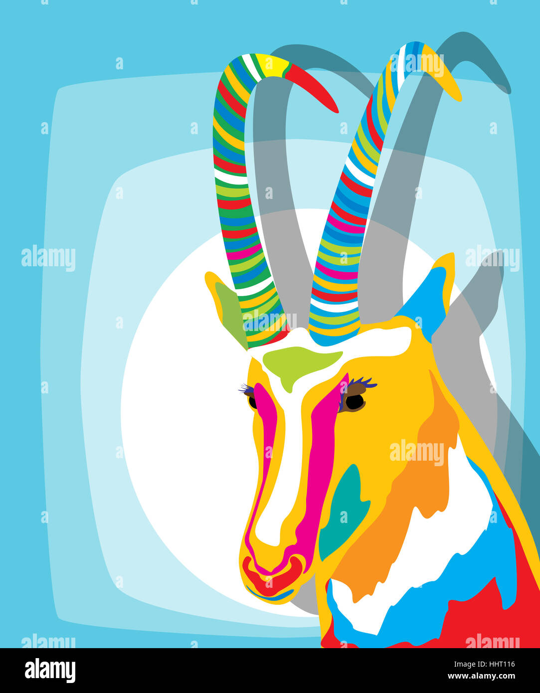 Comic goat hi-res stock photography and images - Alamy