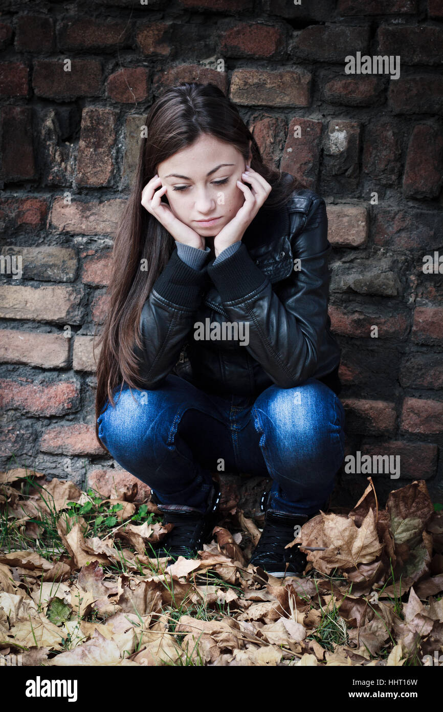 teen, confused, unhappy, depressed, emotion, stress, alone, lonely ...