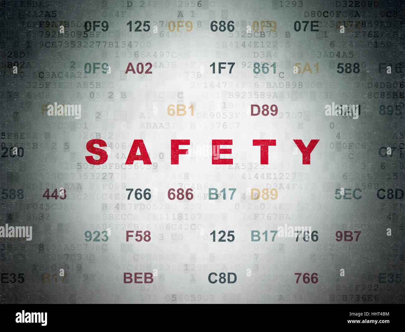 Privacy concept: Safety on Digital Data Paper background Stock Photo ...