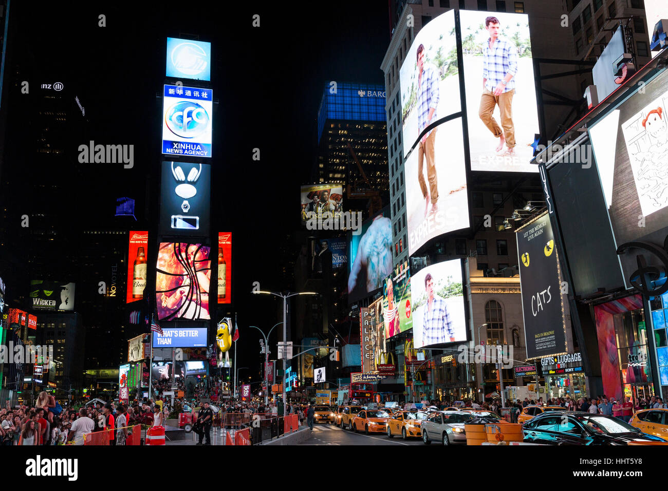 Times center theatre hi-res stock photography and images - Alamy