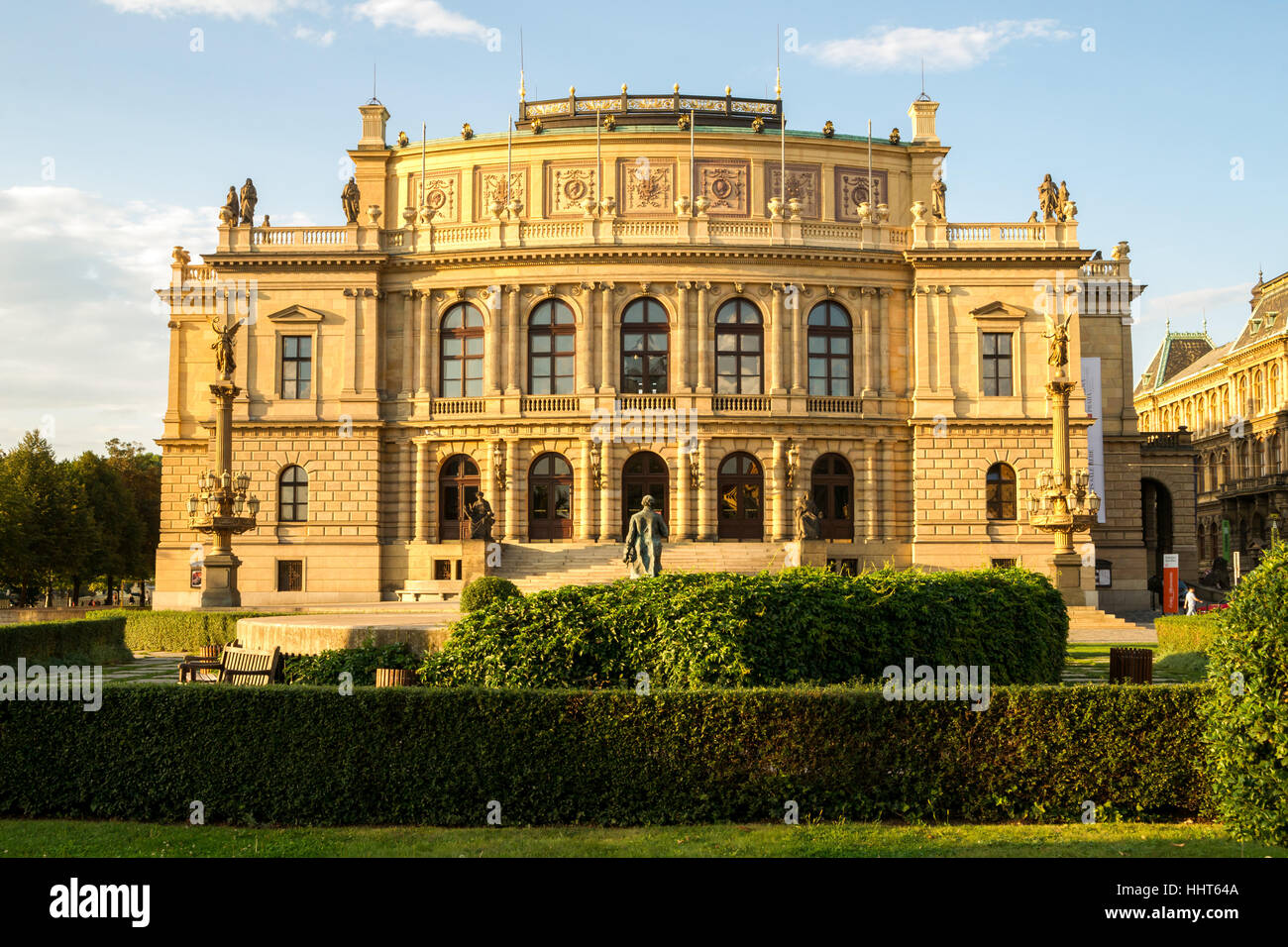 city, town, statue, prague, style of construction, architecture ...