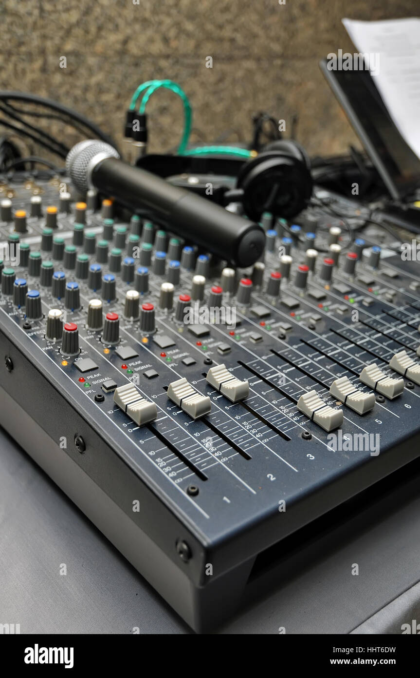 board, entertainment, music, sound, musical, studio, production, adjust ...