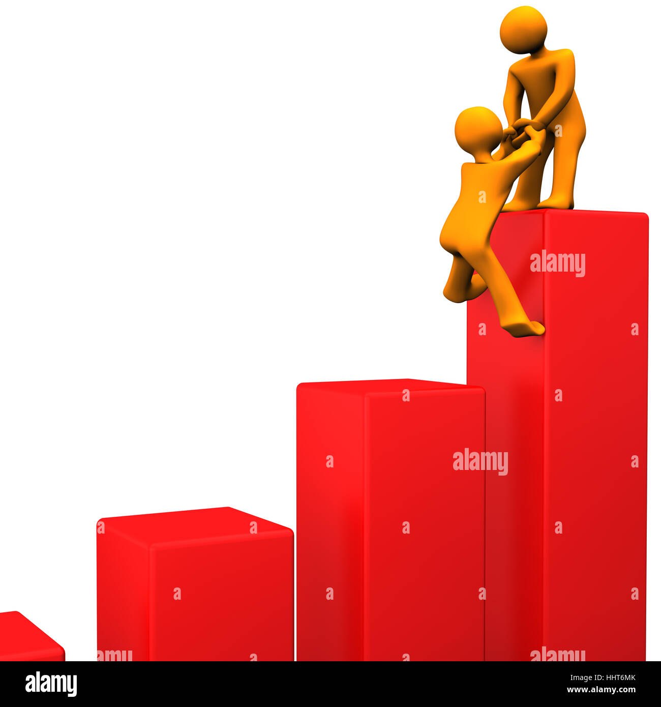 Shaping ascending chart hi-res stock photography and images - Alamy